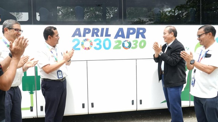 RAPP Perusahaan Pertama Pakai Bus Listrik, Ini Alasannya