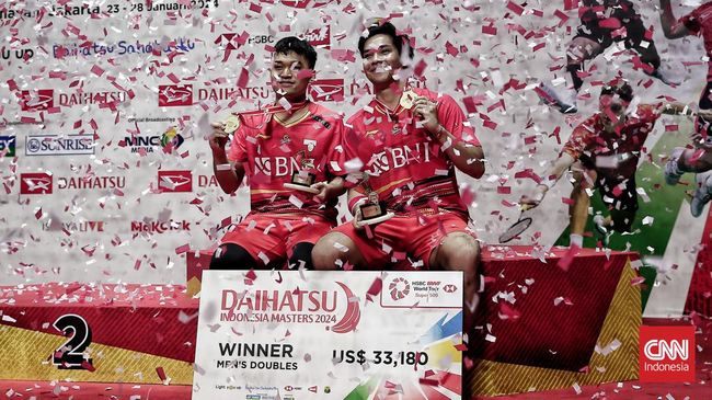 FOTO: Leo/Daniel Wakil Pertama Indonesia yang Raih Gelar di 2024 FOTO: Leo/Daniel Wakil Pertama Indonesia yang Raih Gelar di 2024
