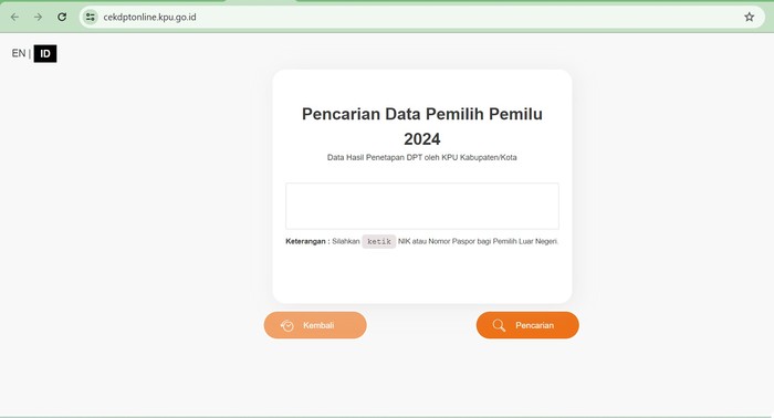 Pemilu 2024 Tinggal Menghitung Hari, Segera Cek Daftar Pemilih Tetap di Sini
