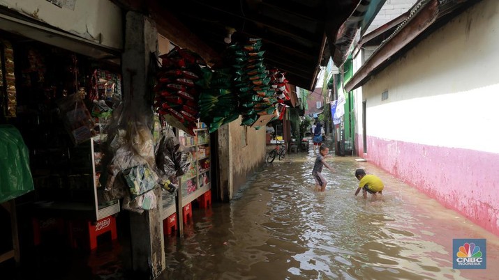 Pengumuman BPBD: Banjir Rendam 11 Ruas Jalan di Jakarta