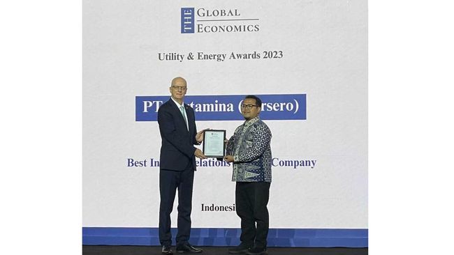 Pertamina Raih Penghargaan dari The Global Economic Awards
