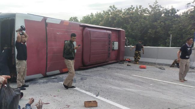 Polisi Ungkap Dugaan Penyebab Kecelakaan Maut Bus Kader Hanura Polisi Ungkap Dugaan Penyebab Kecelakaan Maut Bus Kader Hanura