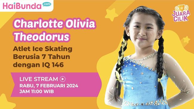Yuk Kepoin Charlotte Olivia Theodorus, Atlet Ice Skating Usia 7 Th & Punya IQ 146