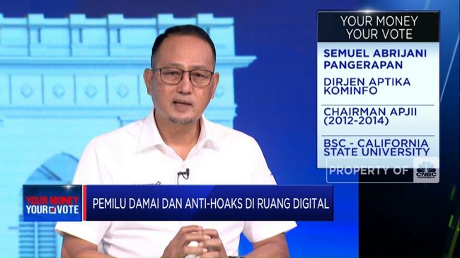 Kominfo & Jurus Ciptakan Pemilu Damai dan Anti-Hoax di Ruang Digital