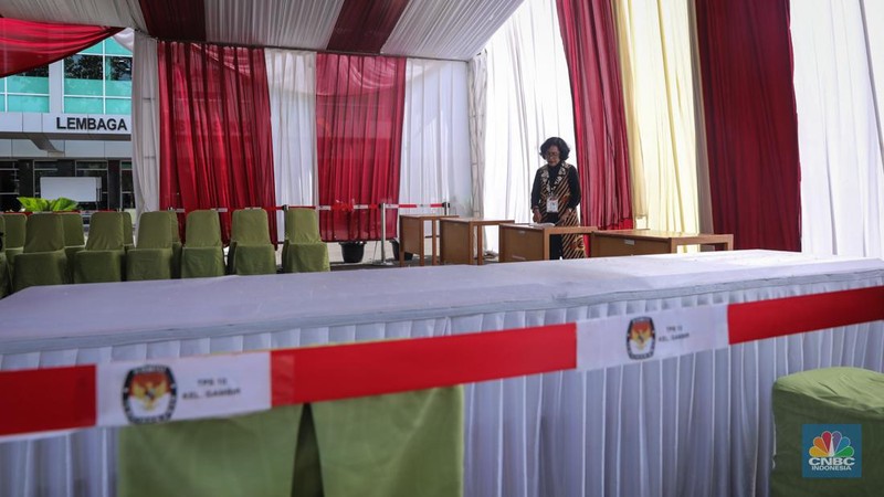 Melihat TPS Tempat Jokowi Bakal Nyoblos, Ada Pengamanan Khusus?