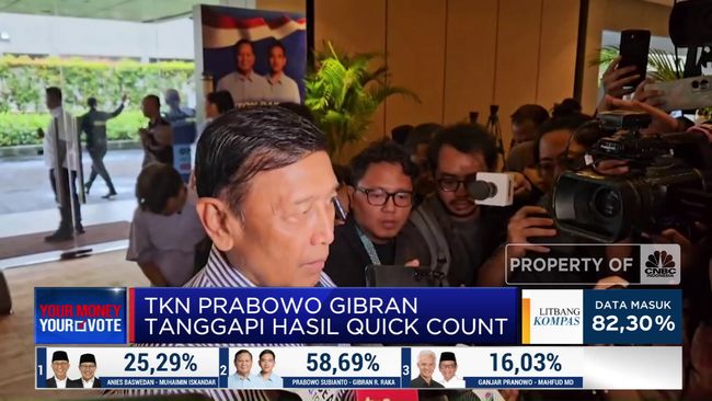 Video: Prabowo-Gibran Unggul di Quick Count, Wiranto Buka Suara Video: Prabowo-Gibran Unggul di Quick Count, Wiranto Buka Suara