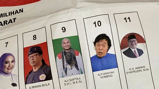 Kumpulan Meme Komeng di Medsos, Netizen Capek Ketawa