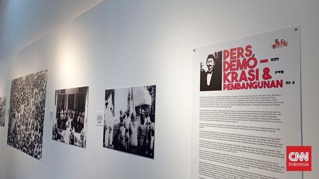 Sepak Terjang Perjuangan Pers Kawal Demokrasi di Pameran Foto Antara