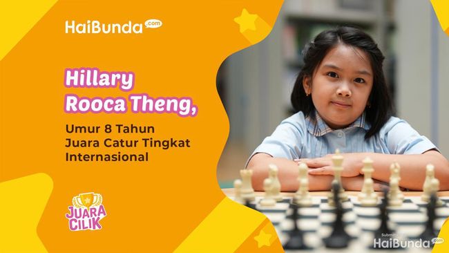 Hillary Rooca Theng, Umur 8 Tahun Juara Catur Internasional