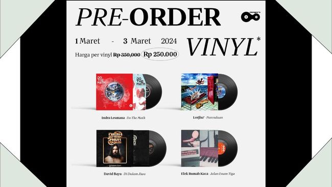 demajors Akan Edarkan Vinyl David Bayu, ERK, Indra Lesmana, dan Lorjhu ...