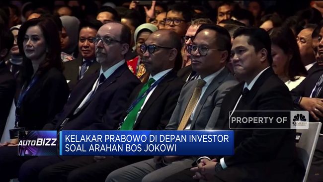 Video: Kelakar Prabowo di Depan Investor Soal Arahan Bos Jokowi