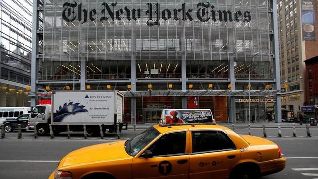 Surat Kabar New York Times Diduga Menyebar Propaganda Dukung Israel, Inikah Buktinya?
