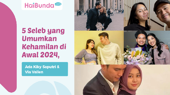 5 Seleb yang Umumkan Kehamilan di Awal 2024, Ada Kiky Saputri & Via Vallen
