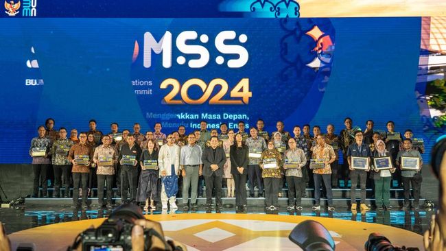 Top! Bos BRI Dinobatkan Jadi Best CEO of Communication di BCOMSS