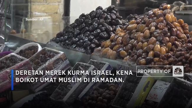 Video: Deretan Merek Kurma Israel, Kena Boikot Umat Muslim di Ramadan