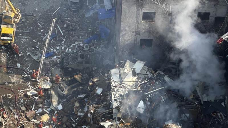 Ledakan Dahsyat Guncang Hebei China, 26 Tewas
