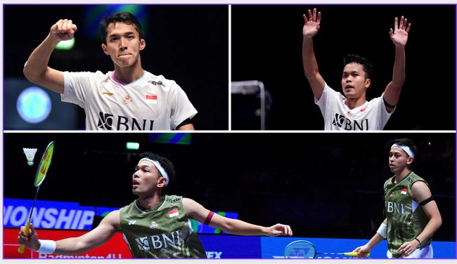 Tiga Wakil Melaju ke Final, Indonesia Pastikan Satu Gelar All England