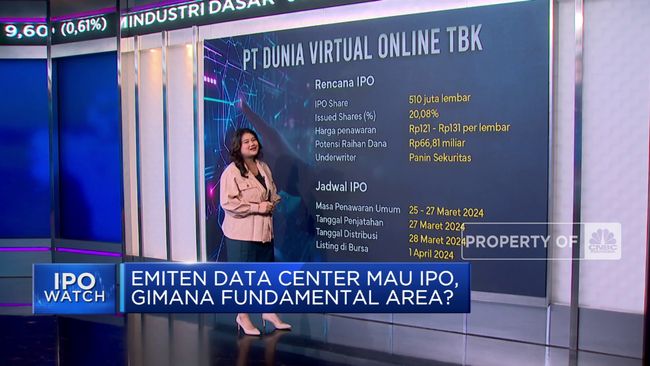 Video: Emiten Data Center Mau IPO, Cek Fundamental Areanya!