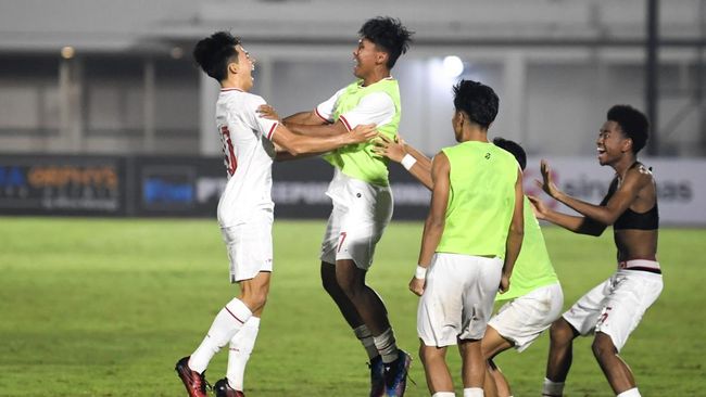 FOTO: Gol Indah Ji Da Bin Selamatkan Timnas Indonesia U-20