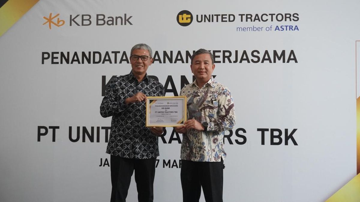 KB Bank dan United Tractors Permudah Kredit Pembelian Alat Berat