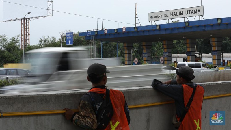 Penampakan Terbaru Pasca Kecelakaan Beruntun di Gerbang Tol Halim