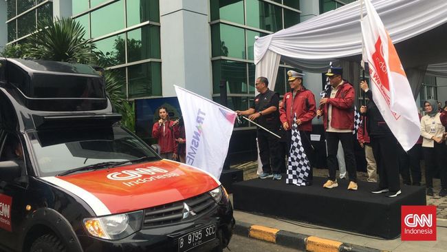CNN Indonesia Lepas Keberangkatan Tim Liputan Mudik Lebaran 2024 CNN Indonesia Lepas Keberangkatan Tim Liputan Mudik Lebaran 2024