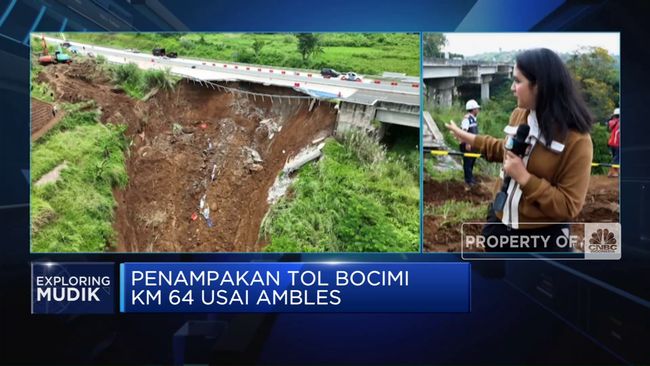 Video: Tol Bocimi KM 64 Ambles, Mobil Masuk Jurang Video: Tol Bocimi KM 64 Ambles, Mobil Masuk Jurang