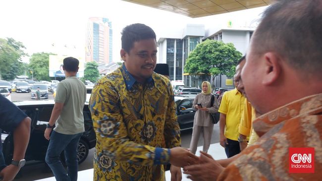 Bobby Terima 2 Surat Tugas Golkar: Cagub Sumut dan Cawalkot Medan