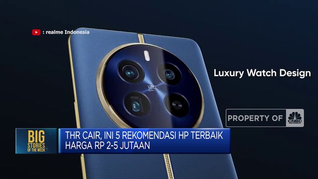 Video: THR Cair, Ini 5 Rekomendasi HP Terbaik Harga Rp 2-5 Jutaan