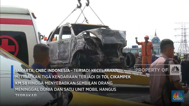 9 Orang Tewas Kecelakaan di KM 58 Tol Cikampek, Ini Kronologinya