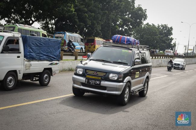 H-2 Lebaran, Lalu lintas Simpang Jomin Ramai Lancar