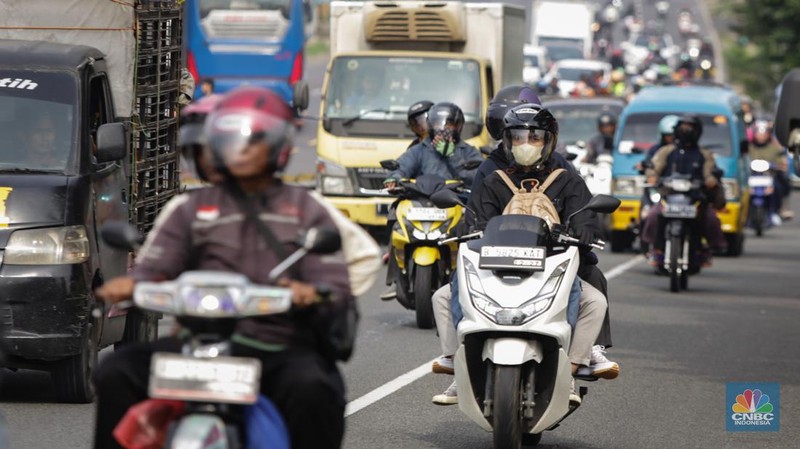 H-2 Lebaran, Lalu lintas Simpang Jomin Ramai Lancar