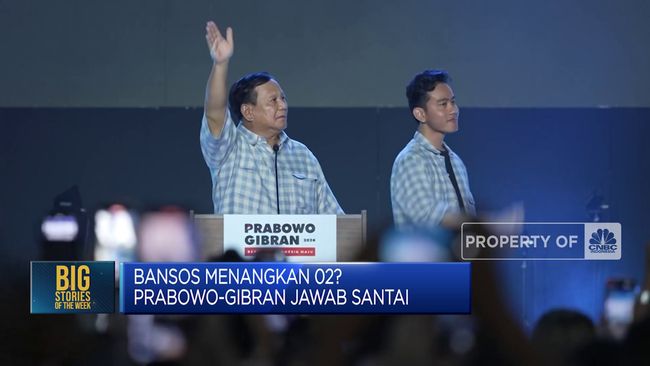 Video: Dituding Menang Karena Bansos, Ini Kata Prabowo-Gibran