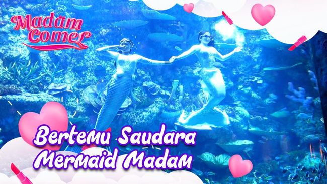 Pengalaman Seru Madam Ketemu Banyak Ikan dan Mermaid