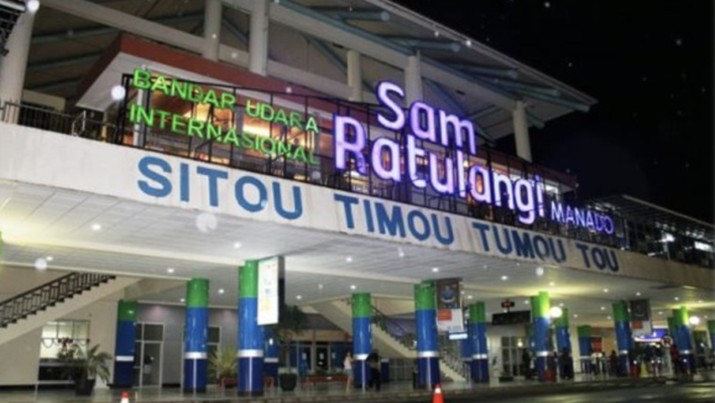 18 Penerbangan Dibatalkan Imbas Gunung Ruang Erupsi