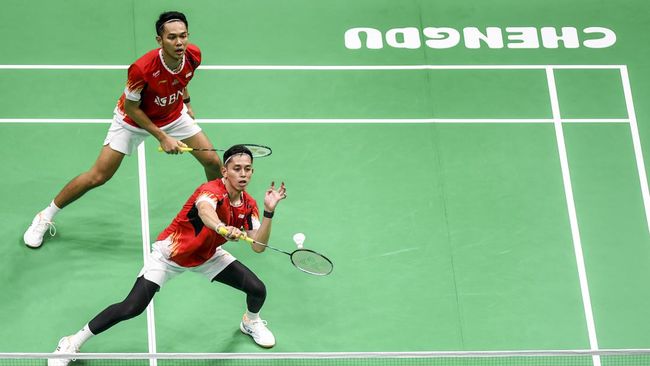 Susunan Pemain Indonesia vs China di Final Thomas Cup 2024
