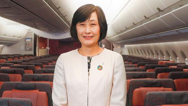 Eks Pramugari Jadi CEO Japan Airlines, Ini Kisah Mitsuko Tottori yang Buat Kita Semangat Berjuang