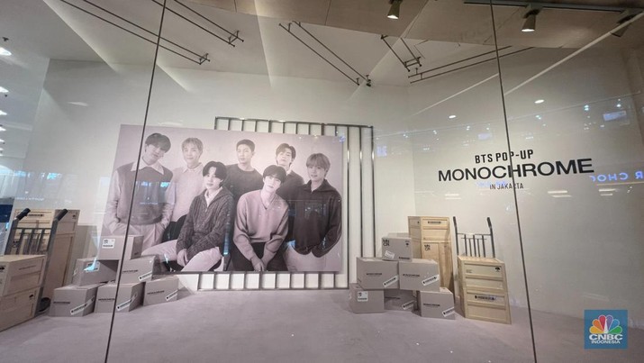 BTS Pop-Up Monochrome Hadir di Jakarta, Simak Tata Cara Masuknya