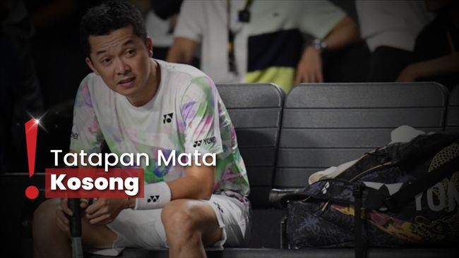 Kalah dari China, Viral Ekspresi Taufik Hidayat saat Lihat Anthony Ginting