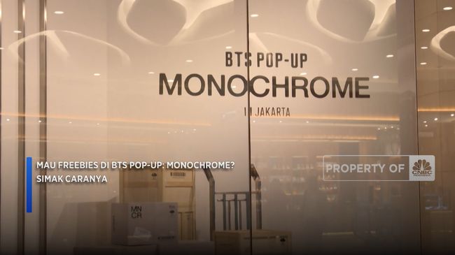 Video: Mau Freebies di BTS POP-UP: MONOCHROME? Simak Caranya