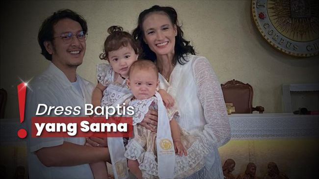 Nikah Beda Agama, Nadine Chandrawinata dan Dimas Baptis Anak Kedua