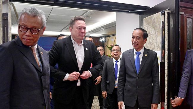 Dijemput Luhut Disambut Jokowi, Elon Musk Cuma Bawa Rp 30 Miliar Dijemput Luhut Disambut Jokowi, Elon Musk Cuma Bawa Rp 30 Miliar