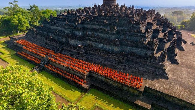 Mengulik Sejarah dan Fakta Candi Borobudur, Lokasi Perayaan Hari Waisak 2024