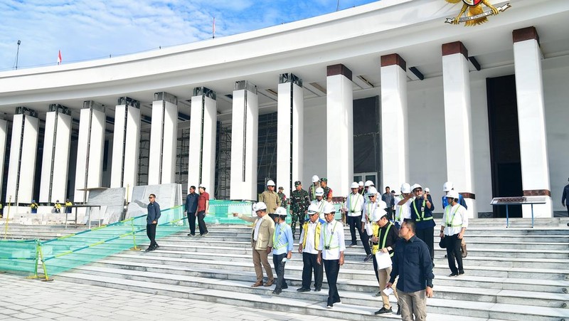 Megah! Ini Penampakan Istana Presiden di IKN Tempat Jokowi Ngantor