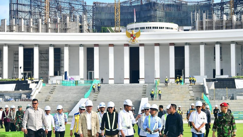 Megah! Ini Penampakan Istana Presiden di IKN Tempat Jokowi Ngantor