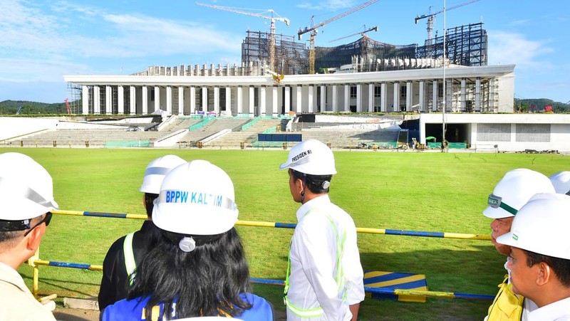 Megah! Ini Penampakan Istana Presiden di IKN Tempat Jokowi Ngantor
