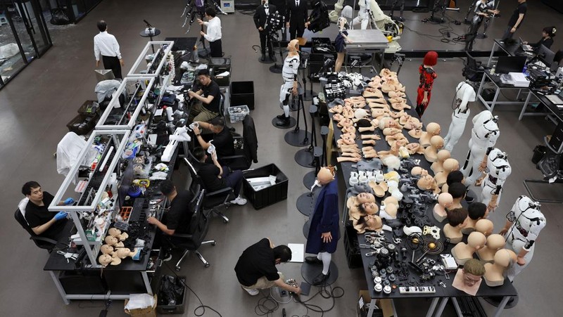 Penampakan Robot China Bikin Merinding, Lihat Dijamin Kaget