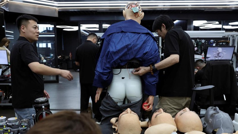 Penampakan Robot China Bikin Merinding, Lihat Dijamin Kaget
