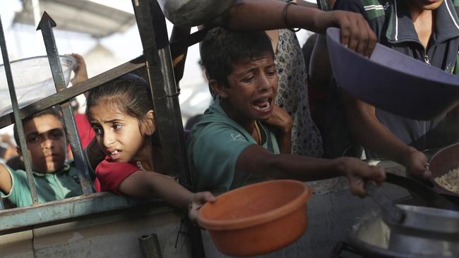 Israel Makin Kejam, 9.000 Anak di Gaza Alami Kelaparan Akut