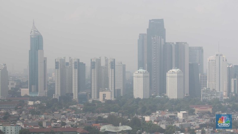 Jakarta 'Dikepung' Polusi, Kualitas Udara 5 Besar Terburuk Dunia